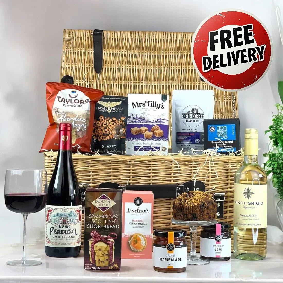 Food & Wine Hampers | Luxury Scottish Gift Baskets – Scottish Hampers