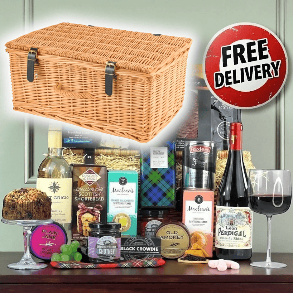 Grand Luxury Hampers | Scottish Food & Drink Gifts – Scottish Hampers