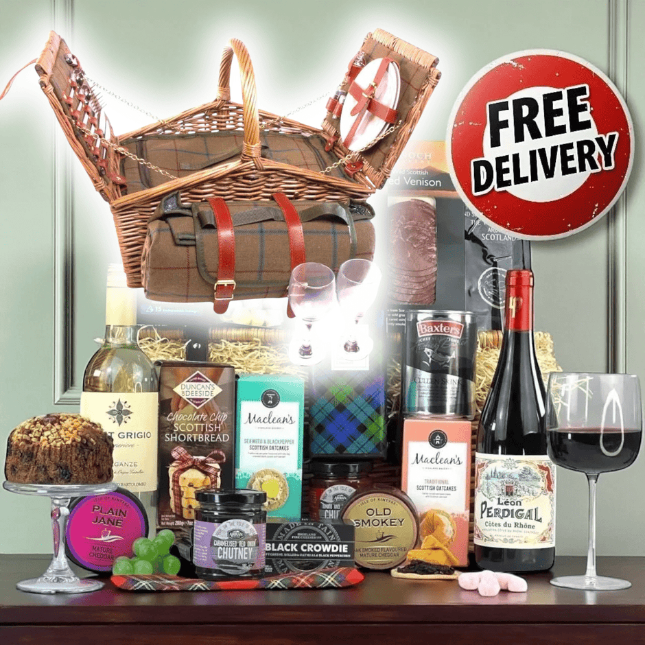 Grand Luxury Hampers | Scottish Food & Drink Gifts – Scottish Hampers