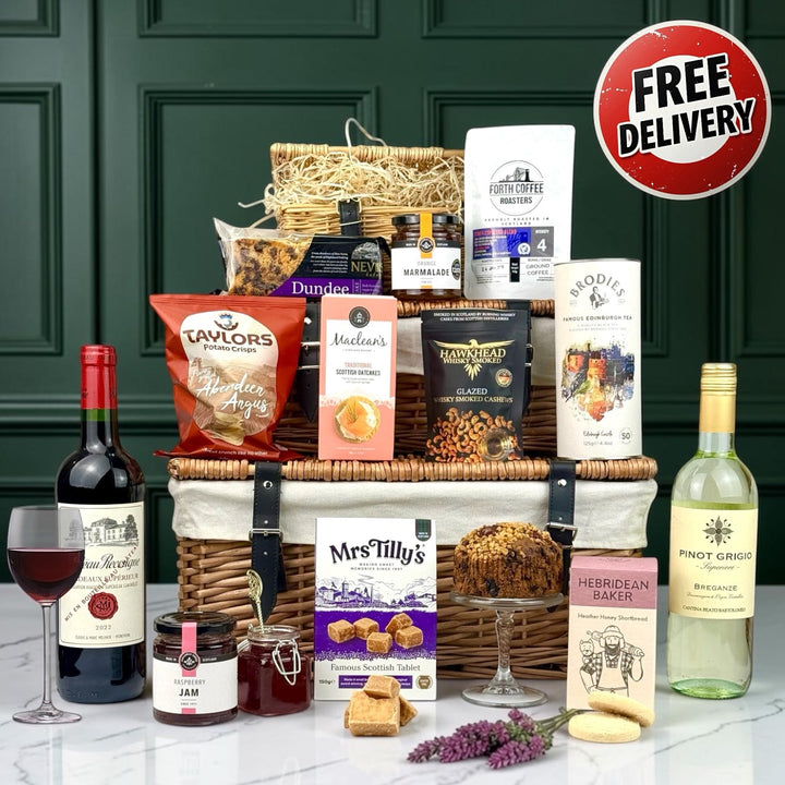 Grand Luxury Hampers | Scottish Food & Drink Gifts – Scottish Hampers