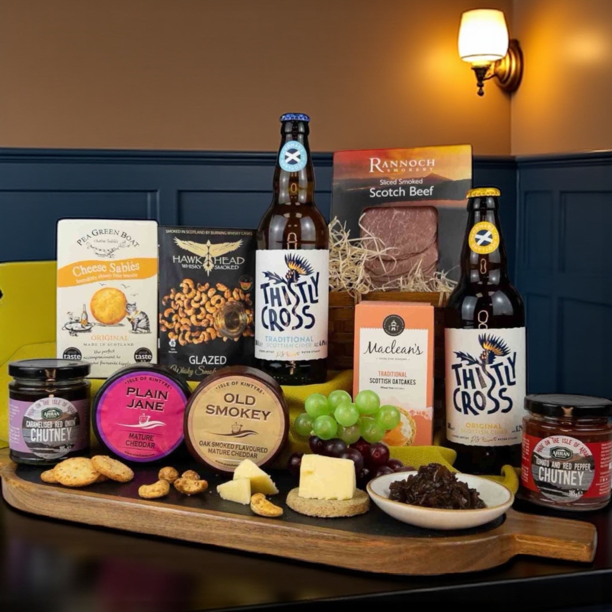 Smoke House & Craft Cider Hamper | Scottish Hampers